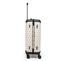 China OEM Airport Luggage Trolley With Black Plastic Color 8 Wheels PU PP for sale