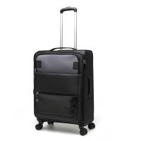 China Oxford Material Expandable Airport Baggage Trolley Zipper Luggage Sets for sale