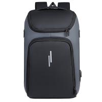 China No Logo Ready Goods Black Laptop Backpack Complicate And Luxury Backpack for sale