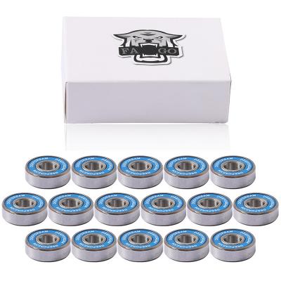 China High Speed Precision 608 ZZ Skateboard Bearing 608 Rs 8x22x7mm Roller Longboard Skateboard Ball Bearing for sale