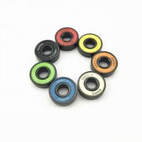 China Custom Packed Skateboard Bearings 608ZZ 608 RS 2RS Skateboard Deep Groove Ball Bearings for sale