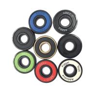 China Custom Packed Skateboard Bearings 608ZZ 608 RS 2RS Skateboard Deep Groove Ball Bearings for sale