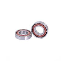 China Low Noise Chrome Steel Sealed Angular Contact Bearings Custom High Speed 7208 for sale