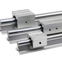 China Chrome SBR16LUU 16mm Linear Bearing Block , Aluminum Sbr16uu Bearing Blocks for sale