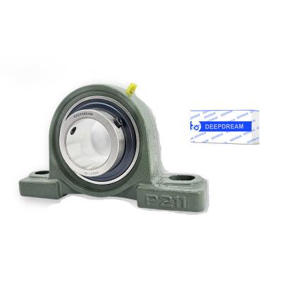 China Double Sealed 2 Bore Pillow Block Ball Bearing 2 Inch UCP211 Premium Solid Base for sale
