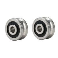 China SG25 Track Roller Bearing 8x30x14mm U Groove Wheels And Rollers High Quality SG Seires for sale