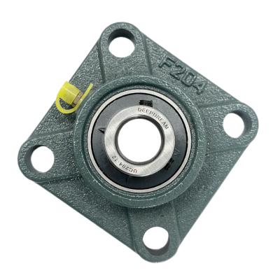 China Cast Iron Ucf204 12 Bearing Agricultural Chrome Square Flange Bearing Housing for sale