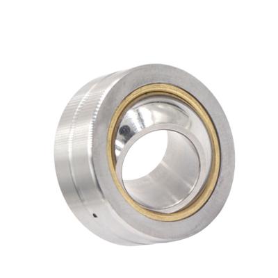 China Self Lubricating Open Spherical Plain Radial Bearing 18mm Chrome Steel GEK18 GEK18T for sale