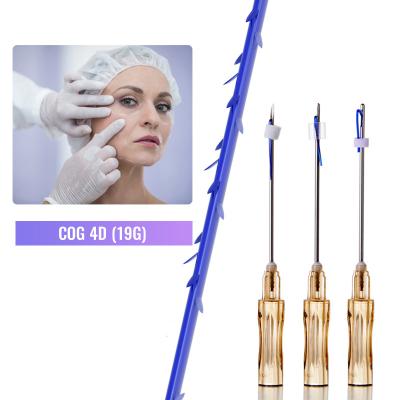 China long lasting korea best beauty consumables pdo thread lift 4d meso pdo face lifting thread for beauty for sale
