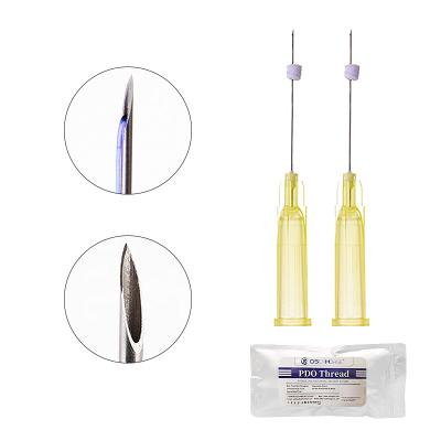 China good price medical suture face body tightening lifting fio pdo mono 30G 13mm beauty skin care lift thread pdo for sale
