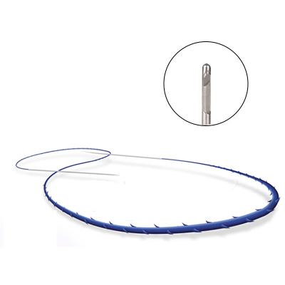 China sterile pdo twin thread / face lifting double thread pdo /absorble suture barbed pdo thread for sale