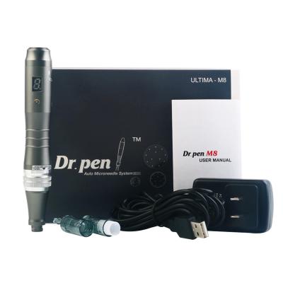 China Electric Wireless Microneedling Pen Derma Stamp Kit Needles Micro Cartridge Dr Pen A6s for sale