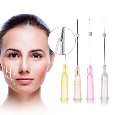 China medical equipment distributors wanted absorbable face lift mono pcl thread 27g*50mm sharp needle  with in china for sale