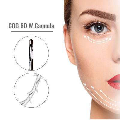 China Korea Cosmetic PCL Thread Absorbable Face Lifting Thread 6d Cog 19g*100mm for sale