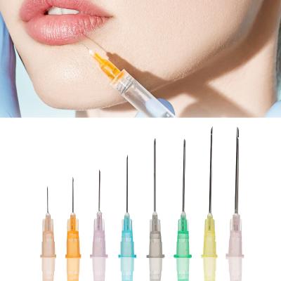 China New technology injector gun negative pressure cannula mesotherapy cartridge micro therapy meso needle 32g 13mm for sale