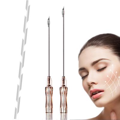China Skin Care PLLA Threads Winkle Removal Tightening Thread V Line Lifting for sale