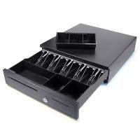 China 405B Supermarket Cash Box Five Compartments Three Compartments Fire Proof Cash Box for sale