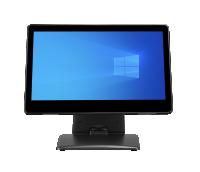 China Black POS Machine System 4GB Touch Screen POS Terminal With Voice Broadcast for sale