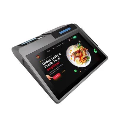 China 2GB Touch POS Terminal Android 12 Integrated POS Terminal 10.1 Inch Built In Printer for sale