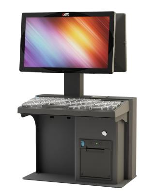 China 14 Inch POS Machine System Capacitive Touch Screen POS System 12V 5A for sale