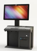 China 14 Inch POS Machine System Capacitive Touch Screen POS System 12V 5A for sale