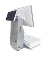 China Dual Display POS Scale System 4GB 8GB RAM POS System With Scale for sale