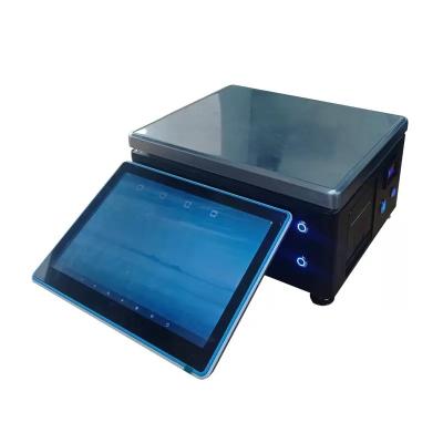 China 10.1 Inch POS Scales Smart POS System With Scale Integration for sale