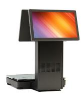 China 4GB POS System Scale Windows 7 / Windows 10 / Windows 11 POS With Scale for sale