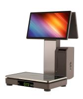 China Smart POS Integrated Weighing Scale Auto PC Scales Customized For Fruit Fresh Produce Supermarkets for sale