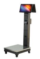 China 14 Inch POS System Scale Commercial POS System With Weighing Scale for sale