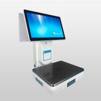 China Automatic Self Service Scale 15.6 Inch Point Of Sale Scales 4GB RAM For Fruit Fresh Supermarket for sale