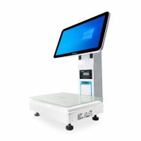 China 15.6 Inch POS System Scale All In One PC Scale 15kg For Fresh Produce Supermarkets for sale