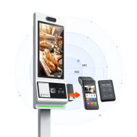 China Touch Self Service Ordering Kiosk 27 Inch / 32 Inch / 45 Inch / 50 Inch Self Service Ordering Machine for sale