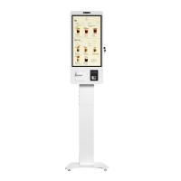 China HD Kiosk Self Ordering System Android 11 Food Ordering Machine 32 Inch for sale