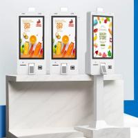 China 1920*1080 Self Service Ordering Kiosk All In One Self Payment Machine Black / White for sale