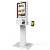 China Modular Self Service Ordering Kiosk Unmanned Supermarket Self Checkout Kiosk for sale