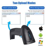 China 3 In 1 Cordless Barcode Scanners Reliable High Speed Barcode Scanner Automatic for sale