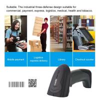 China High Precision Handheld Barcode Scanner 5V Automatic QR Code Reader For Restaurants for sale