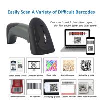 China High Precision Handheld Barcode Scanner 5V Automatic QR Code Reader For Restaurants for sale