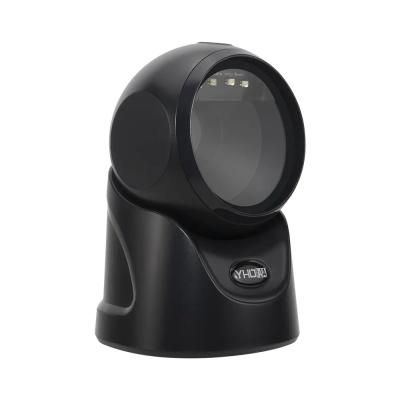 China Auto Induction QR Code Bluetooth Scanner Efficient Desk Barcode Scanner for sale