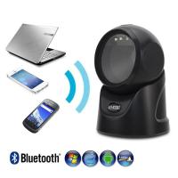 China Auto Induction QR Code Bluetooth Scanner Efficient Desk Barcode Scanner for sale