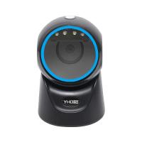 China USB Desktop QR Code Scanner Auto Sensing Desktop Barcode Reader For Supermarket Restaurant for sale
