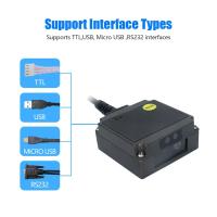 China Wireless Charging Desktop QR Code Reader Fast Response Auto Desktop Barcode Scanner for sale
