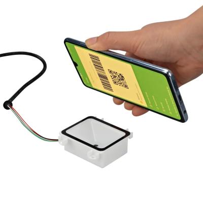 China Bluetooth Hands Free Barcode Scanner 5V 2D Desktop Barcode Scanner For Warehouse Supermarket Restaurant for sale