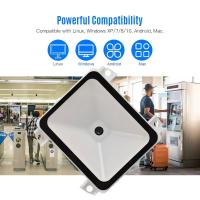 China Bluetooth Hands Free Barcode Scanner 5V 2D Desktop Barcode Scanner For Warehouse Supermarket Restaurant for sale