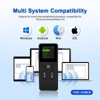 China Auto Induction Mini Bluetooth Barcode Scanner Wireless Portable Bluetooth Barcode Scanner for sale