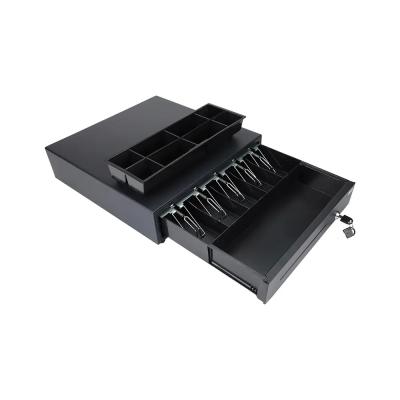 China Large POS Cash Drawer 3 Position 5 Bill Slots Cash Drawer Box For Retail Business for sale