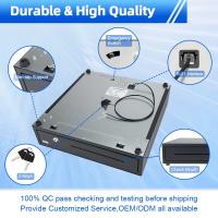 China Large POS Cash Drawer 3 Position 5 Bill Slots Cash Drawer Box For Retail Business for sale