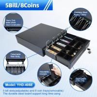 China Large POS Cash Drawer 3 Position 5 Bill Slots Cash Drawer Box For Retail Business for sale