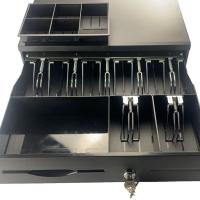China Moisture Proof Retail Cash Drawers Multi Compartment POS Cash Box Customized for sale
